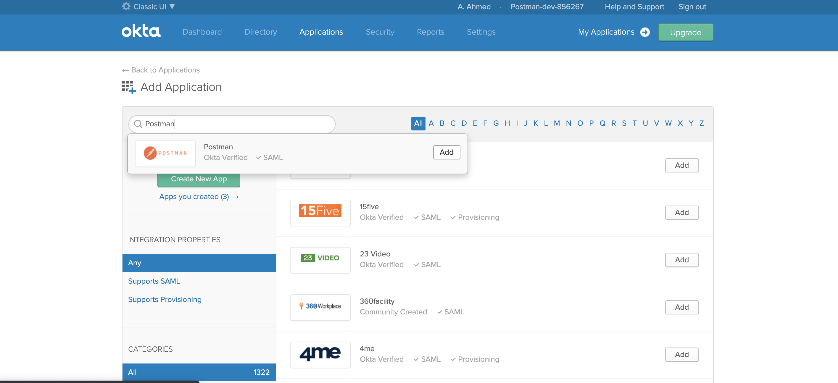Okta | Postman Learning Center