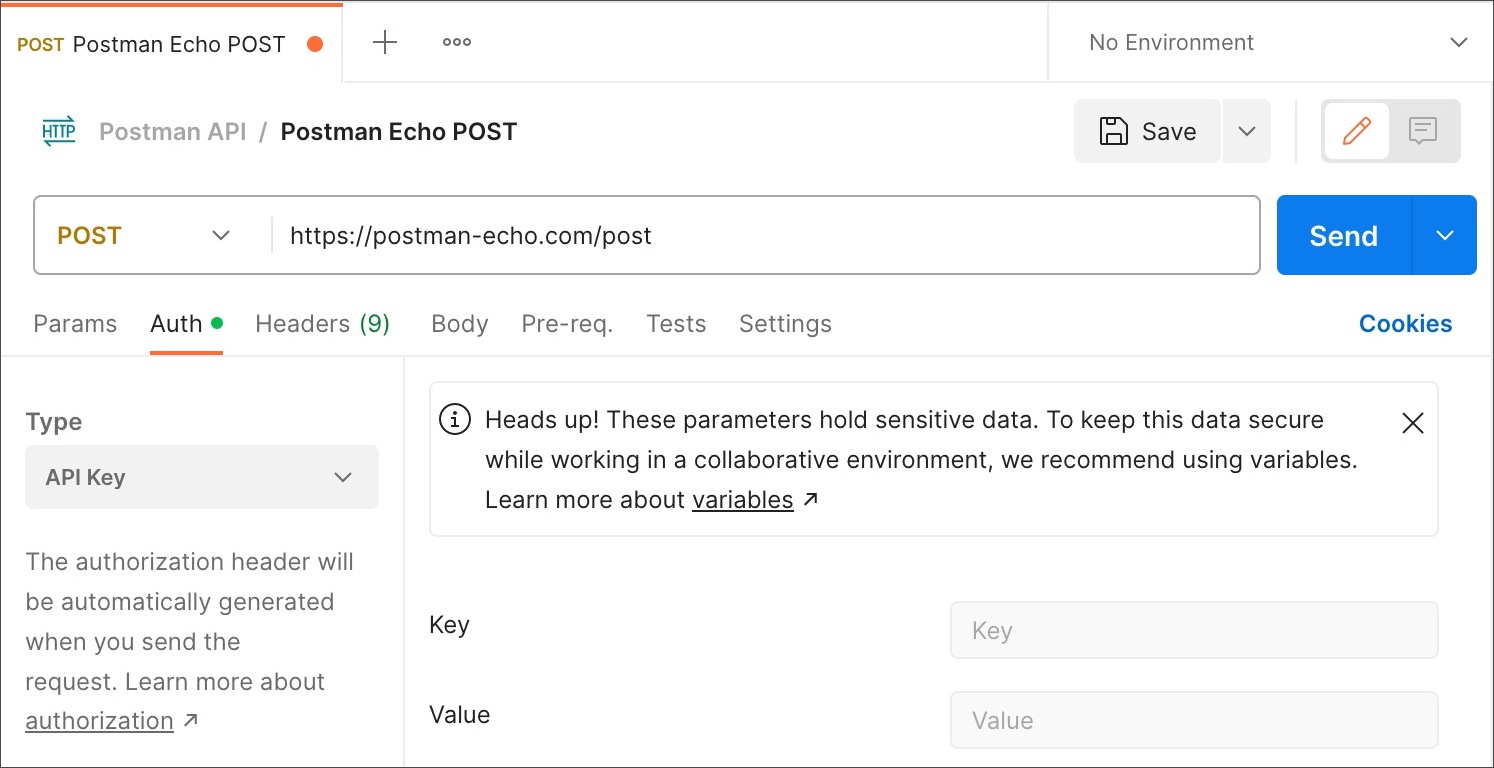  Authorization Postman 