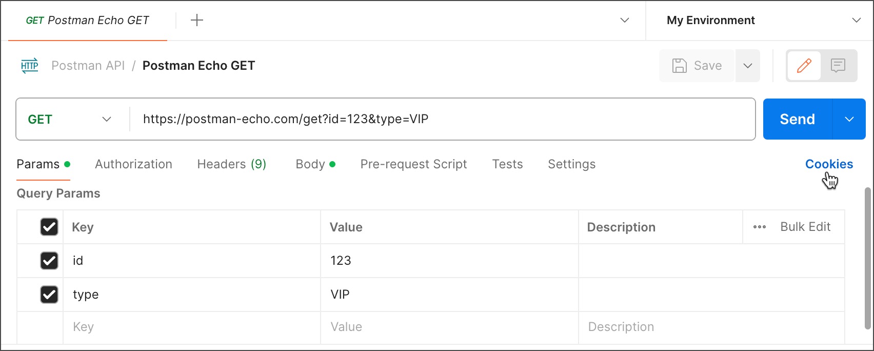 Create and capture cookies using Postman's cookie manager | Postman Learning Center