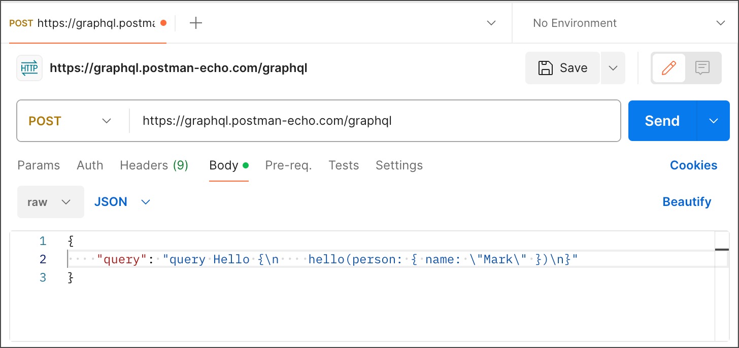 Make An Call With Graphql Postman Learning Center